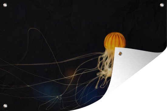 Tuinposter - Tuindoek - Tuinposters buiten - Kwal - Geel - Water ...