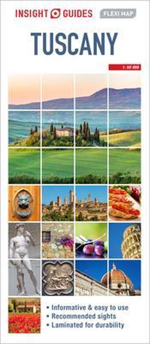 Insight Guides Flexi Maps- Insight Guides Flexi Map Tuscany, Insight ...