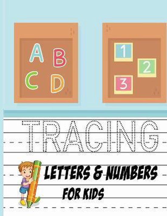 Tracing Letters and Numbers for kids, Ilhm Books | 9798671950182 ...