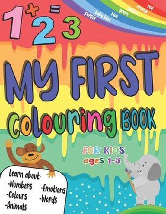 My First Colouring Book for 1 - 3 year olds, Little Press ...
