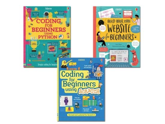 Usborne Coding For Beginners 3 Books Collection Set - Using Sratch, Using Python,... | bol