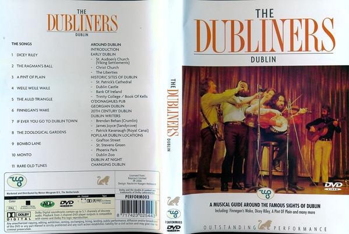 Dubliners - Dublin (Dvd) | Dvd's | bol