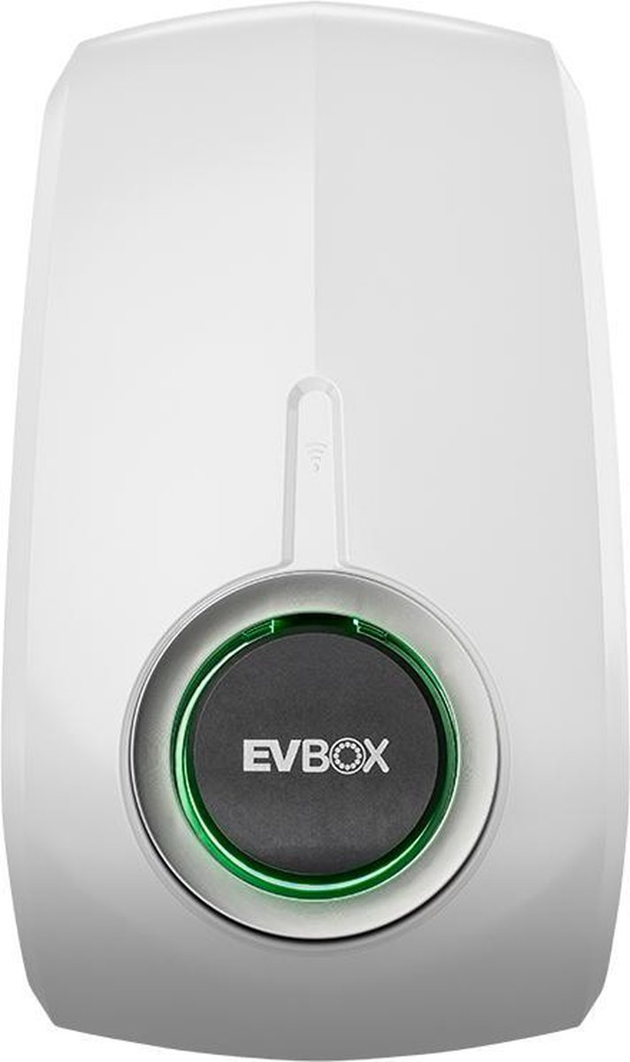 EVBox Elvi Socket 22 KW | kWh | Polar White | Zonder vaste laadkabel ...