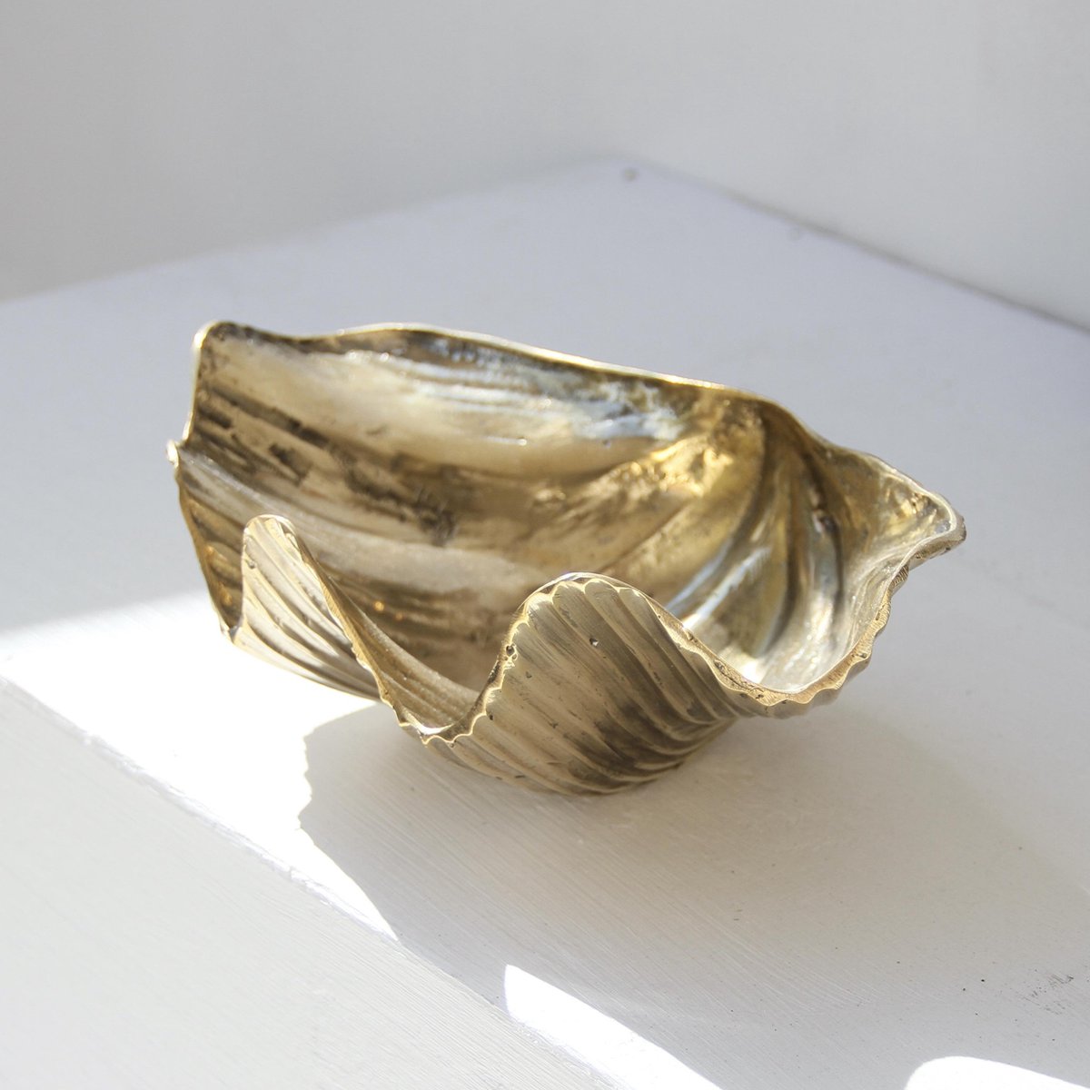 Gouden schelp decoratie / schaaltje / sieradenopberger | bol.com