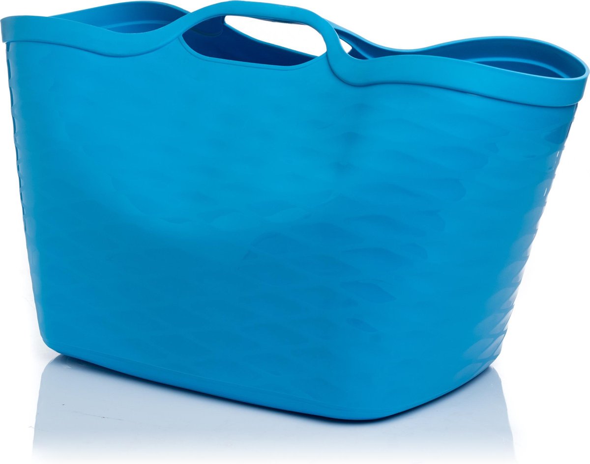 Curver - Opbergmand - Flexi Basket - 27 Liter - Blauw - PAKKET - 2 ...