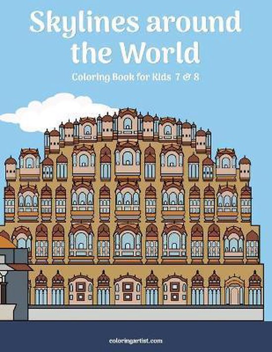 Skylines Around the World- Skylines around the World Coloring Book for ...