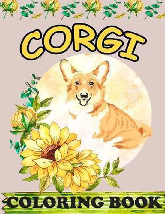 Corgi Coloring Book, Blue Zine Publishing | 9798688916386 | Boeken ...