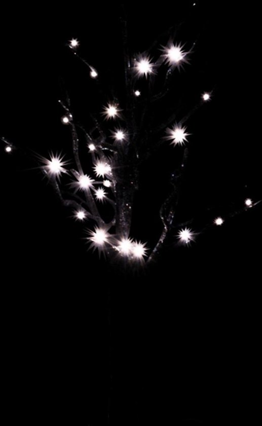 J-Line Boom Kaal Led Glitter 30 Warm Wit | bol.com