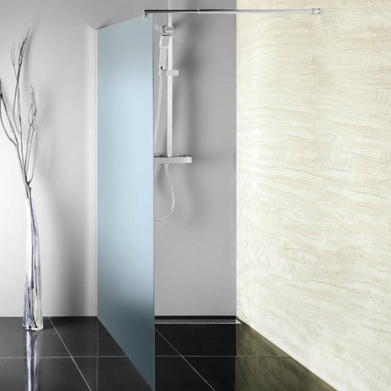 Inloopdouche Sapho Walk-In 100x190 cm met Muurprofiel Helder Glas | bol