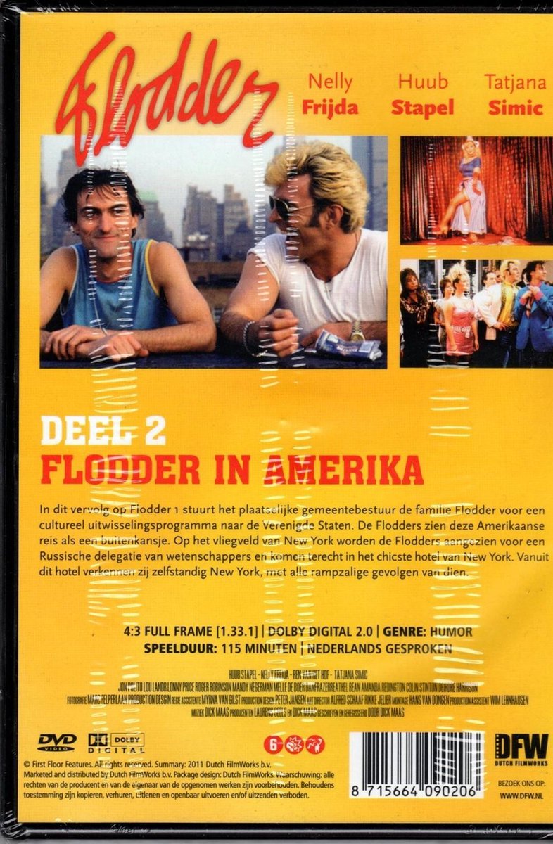 Flodder deel 2 - In Amerika (film) (Dvd), Huub Stapel | Dvd's | bol
