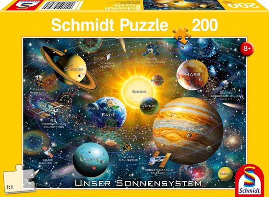 Schmidt Spiele Our solar system Blokpuzzel 150 stuk(s) Kruiden | bol