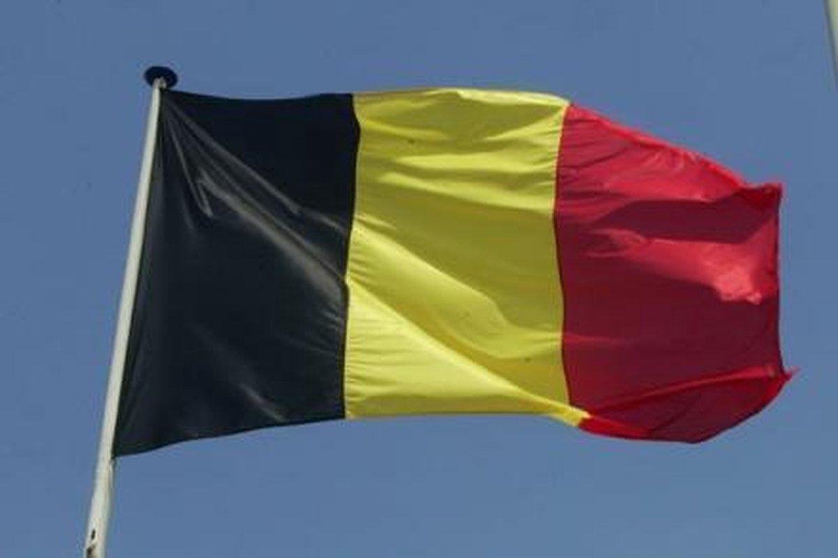 Belgische vlag 3 stuks - vlaggen - Belgie - 90/150cm -Belgium | bol.com