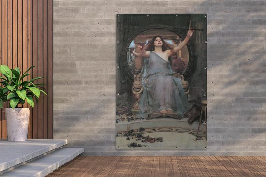 Décoration murale Circé offrant la coupe à Ulysse - Tableau de John ...