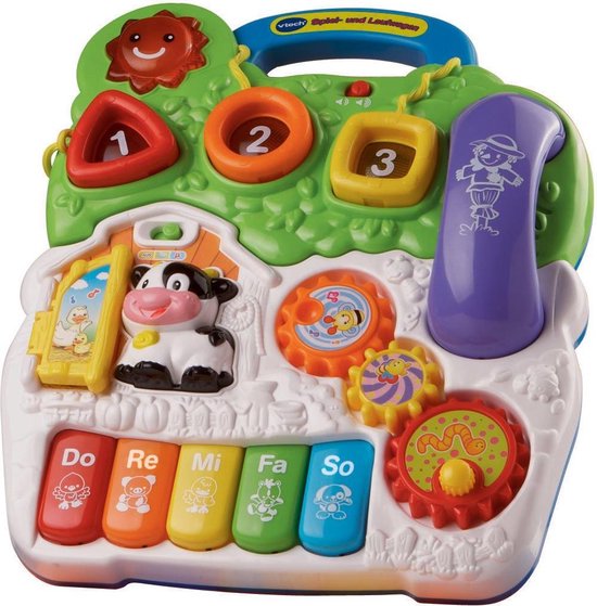 VTech - Loopwagen met interactief activiteitenpaneel - Loopwagen voor ...