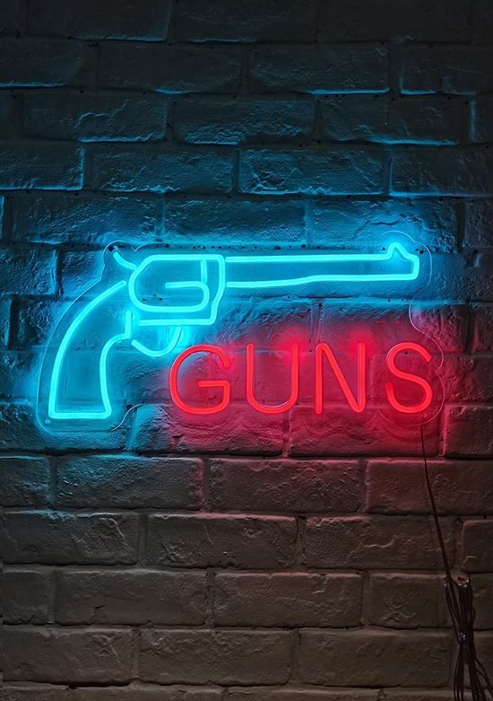 OHNO - Guns - LED Neon Sign | bol
