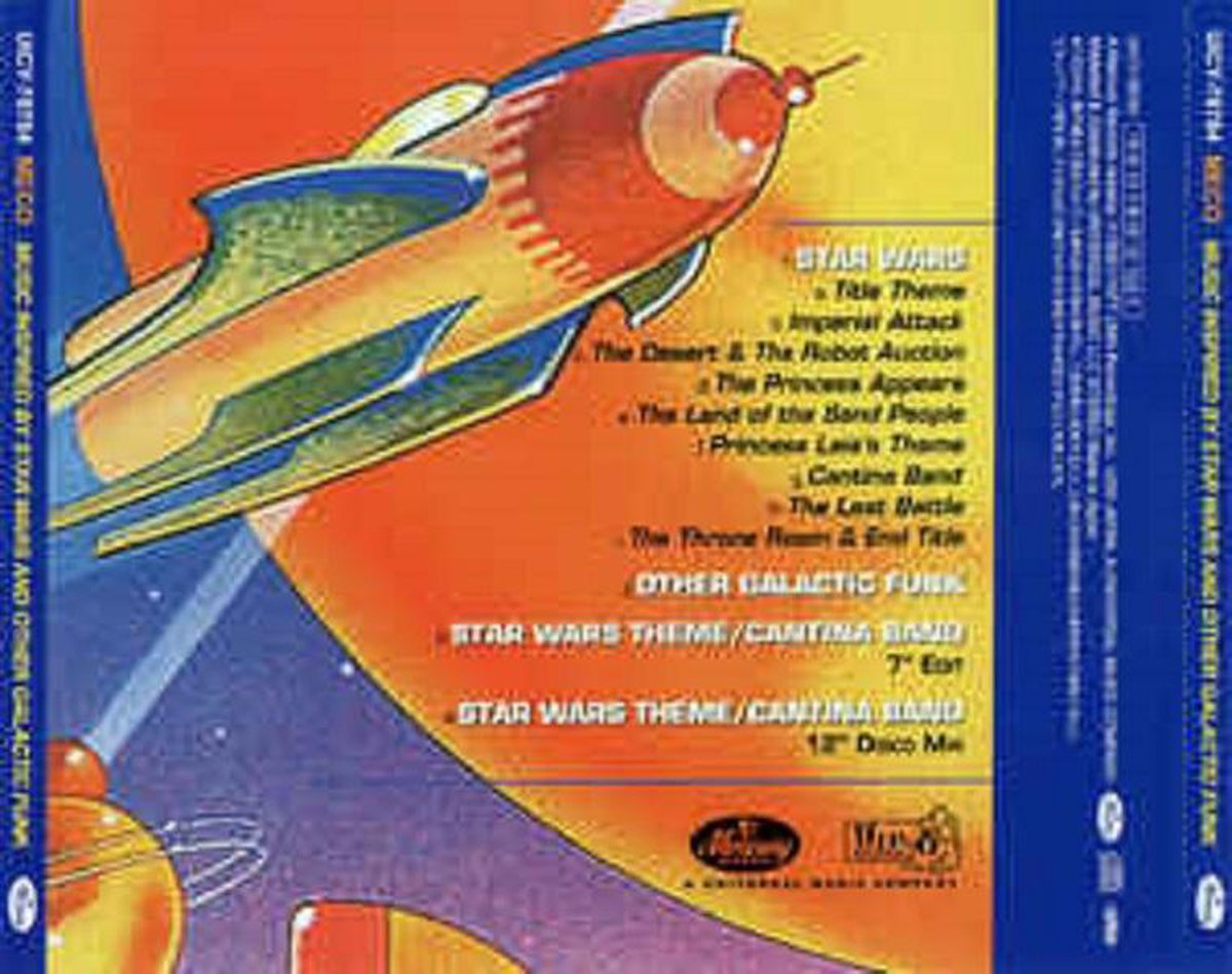 Music Inspired By Star Wars And Other Galactic Funk, Meco | CD (album ...