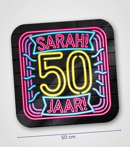 Neon Decoration Sign - Sarah | bol