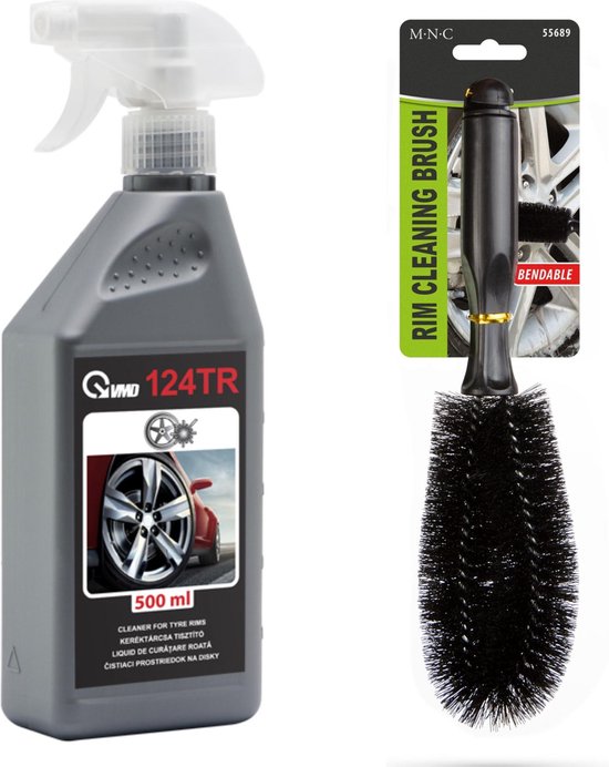 Velgenreiniger Spray met Velgenborstel - 500ML - Auto Velgen ...