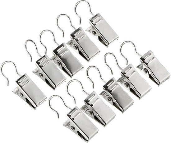 Gordijn clips | Gordijnhaakjes | Gordijnclipjes | Gordijnhouder ...