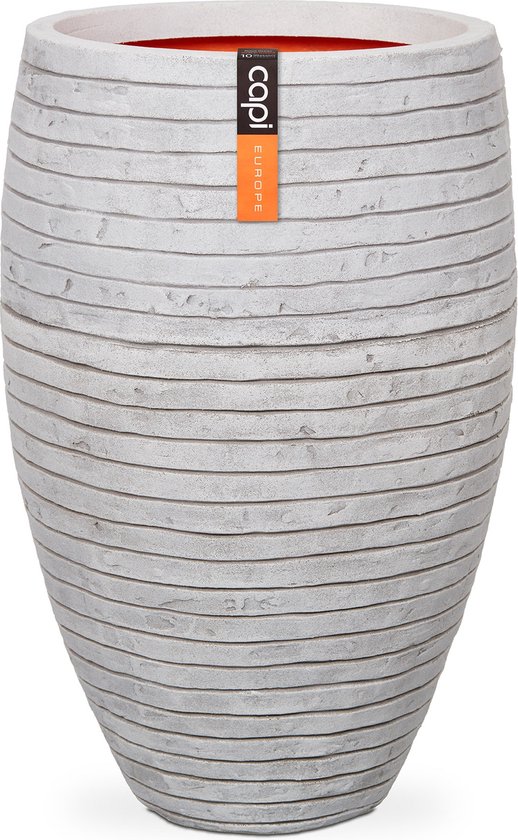 Capi Europe - Vaas elegant deluxe Row NL - 56x84 - Ivoor - Voor binnen ...