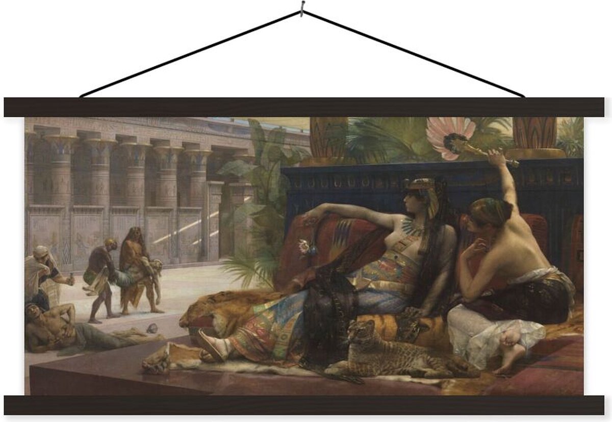 Cléopâtre donne du poison aux condamnés à mort - tableau d'Alexandre ...