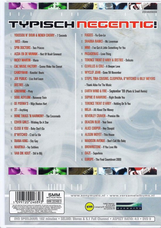 Typisch Negentig! (Dvd), Europe, Van Dik Hout | Dvd's | bol