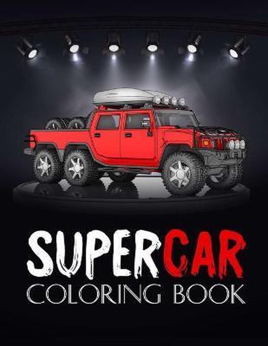 Supercar Coloring Book, Faty Car Coloring Book Publishing ...