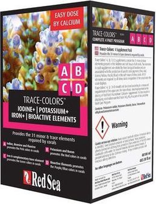 Red Sea TRACE-COLORS A | B | C | D Opruiming | bol