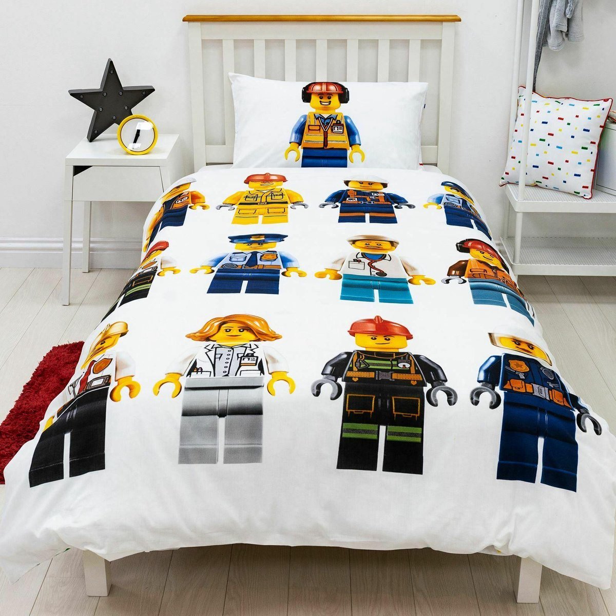 LEGO City dekbedovertrek - eenpersoons - Lego dekbed | bol.com