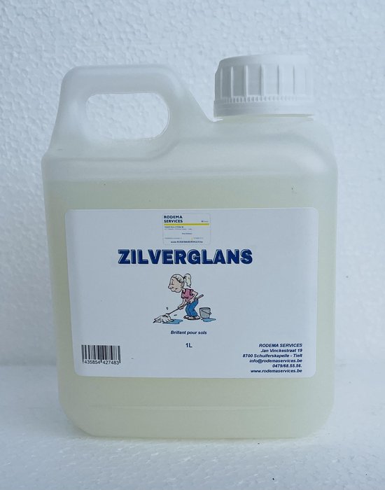 Rodema Services Vloerzeep Zilverglans vloerreiniger schoonmaak vloer - 1L | bol