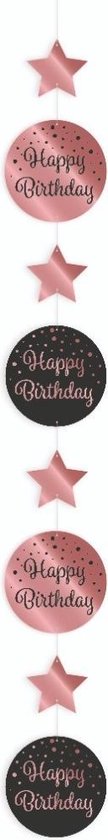 Hanging decorations | 120cm | Happy Birthday | bol.com