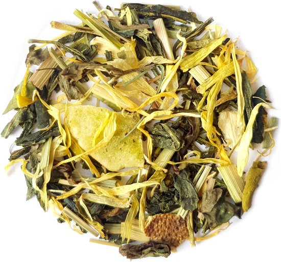 Groene thee|Witte thee - Sunny Lemon Sencha - Losse thee 1000g | bol