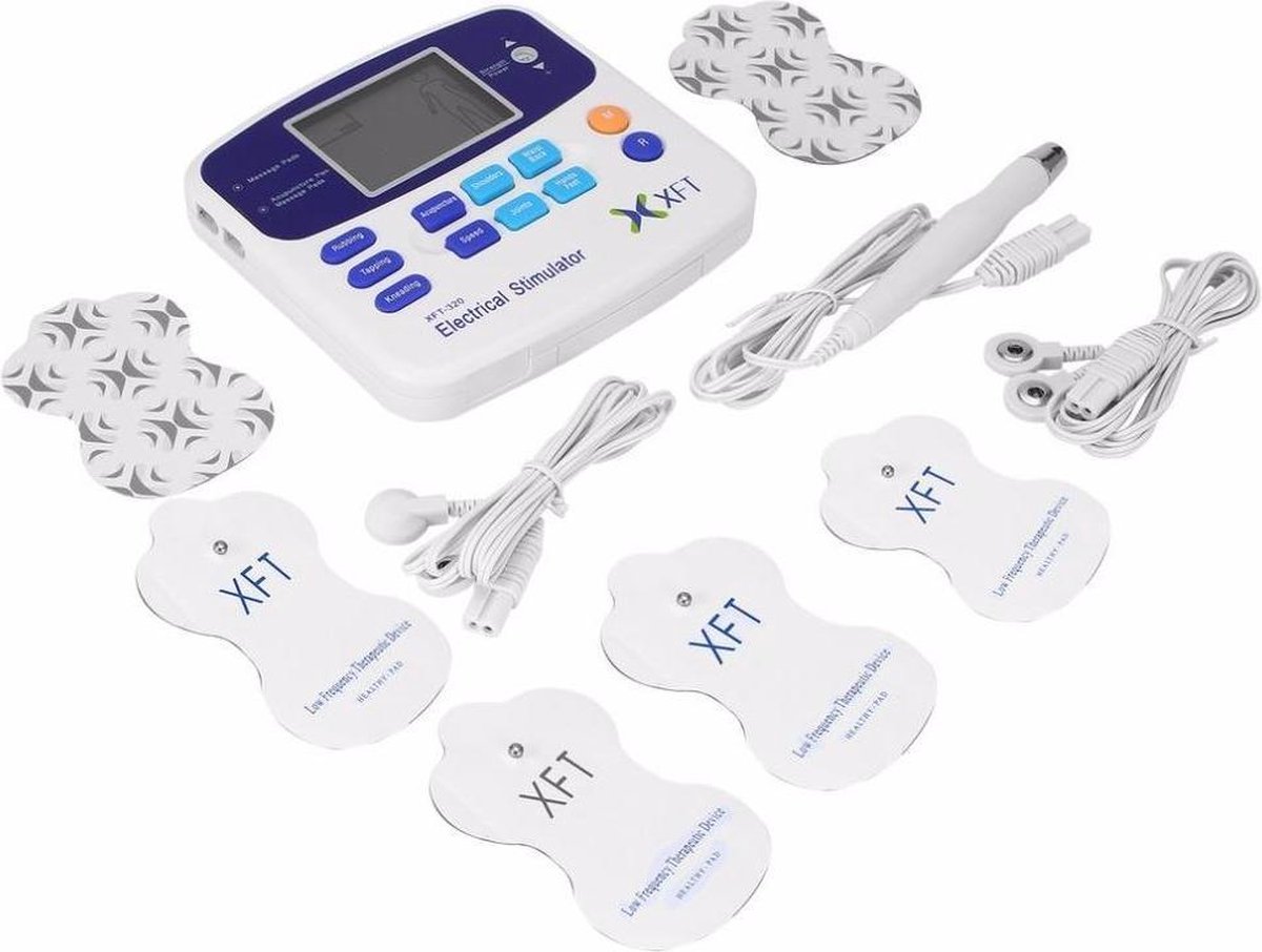 TENS Massage Apparaat Met Acupunctuur Pen - EMS Therapie - Elektrische ...