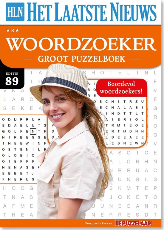 De Puzzelaar Het Laatste Nieuws-Woordzoeker 3* Groot Puzzelboek editie 89 | bol