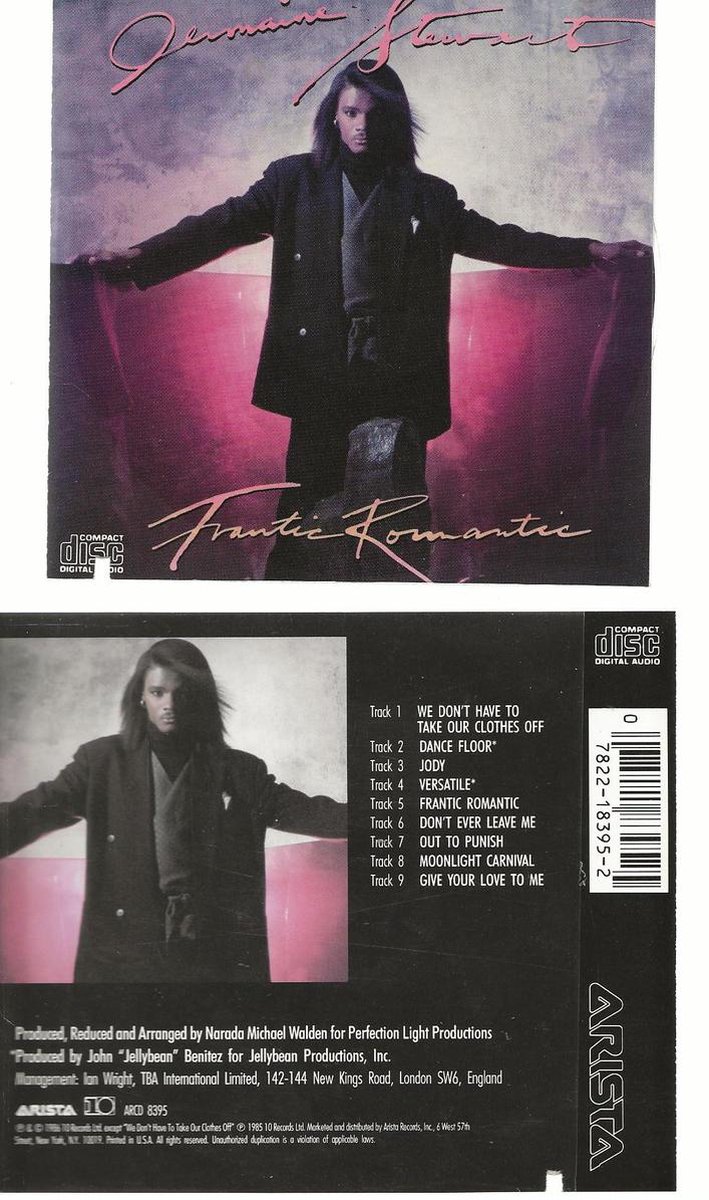 Frantic Romantic, Jermaine Stewart | CD (album) | Muziek | bol