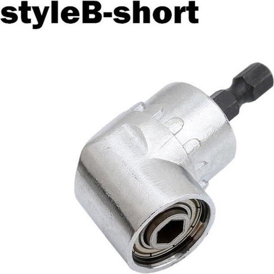 Hoge Kwaliteit 105 Graden 1/4 "Extension Hex Boor Verstelbare Hex Bit ...