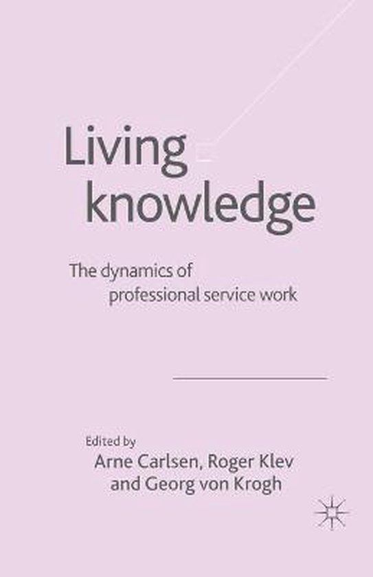 Living Knowledge | 9781349725830 | Boeken | bol