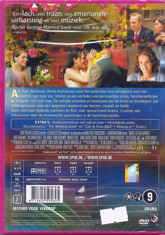 Rachel Getting Married (Dvd), Anne Hathaway | Dvd's | bol
