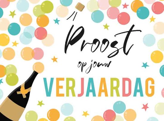 Wenskaart Proost op jouw Verjaardag | bol