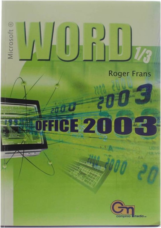 Word 1/3, Roger Frans | 9789035611825 | Boeken | bol.com