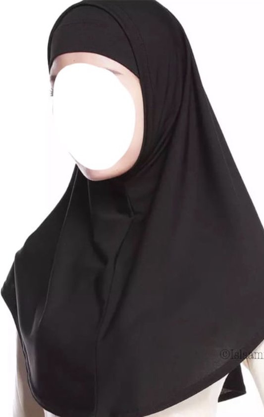 Hijab - Hoofddoek - Dames - Zwart - Islam - Moslima | bol