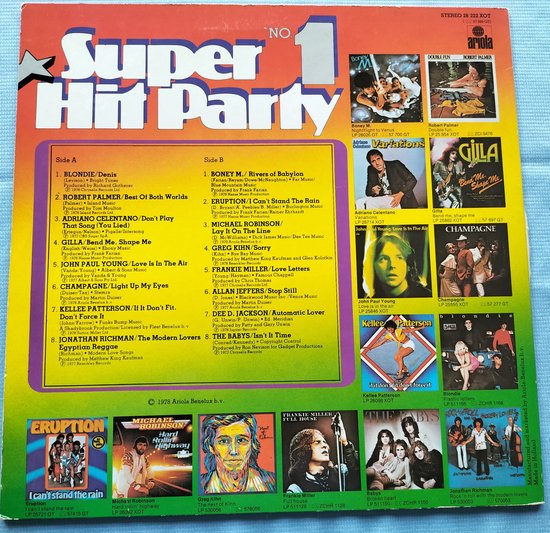 Super Hit Party No. 1 (1978) LP = als nieuw, Various | Muziek | bol.com