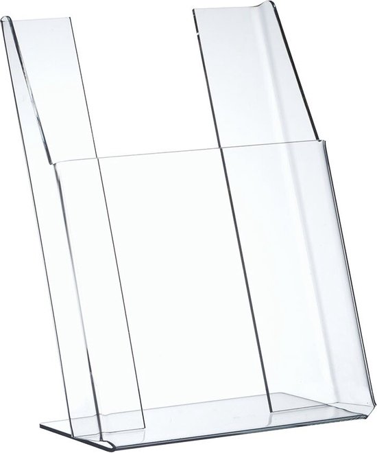 A4 Folderhouder / Brochurehouder / Acrylglas L-Standaard - Type: FHD-A4 ...