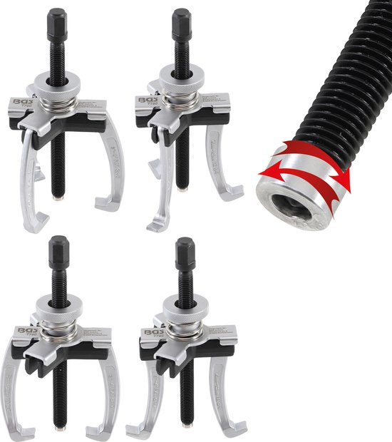 Extracteur interne/externe, 2 et 3 griffes | 76 - 102 mm | bol