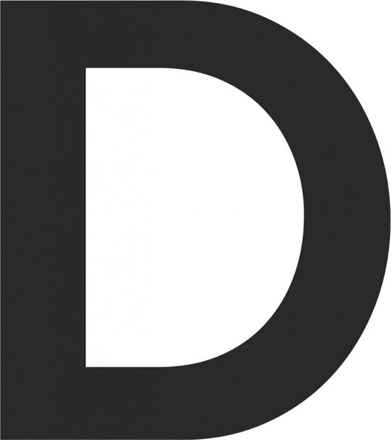 Letter D op een A4 | bol.com