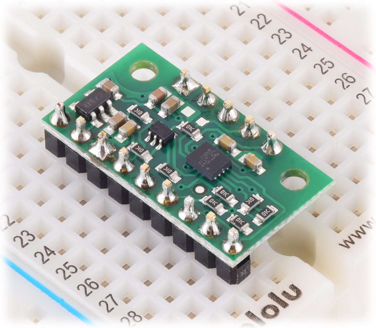 LSM6DSO 3D Accelerometer and Gyro Carrier with Voltage Regulator Pololu 2798 | bol.com