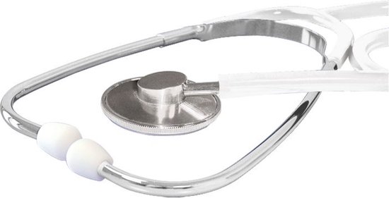Stethoscoop voor verpleegkundige - Enkelzijdig - Kleur Wit ...