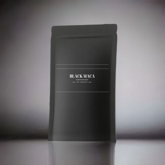 Zwarte Maca Capsules 4000mg - Energie - Superfood - Black Maca - Peruaanse ginseng | bol.com