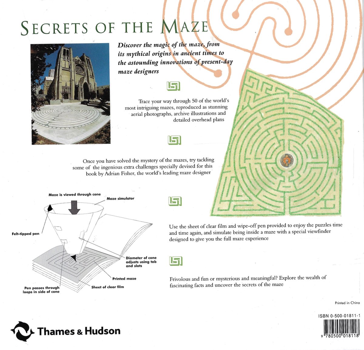 Secrets of the Maze, Adrian Fisher | 9780500018118 | Boeken | bol.com