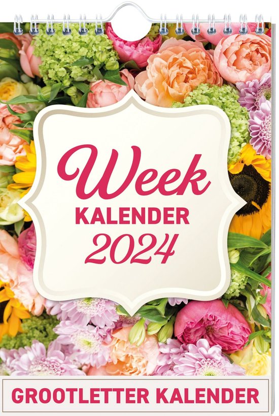 Bloemen weekkalender 2024 | bol.com